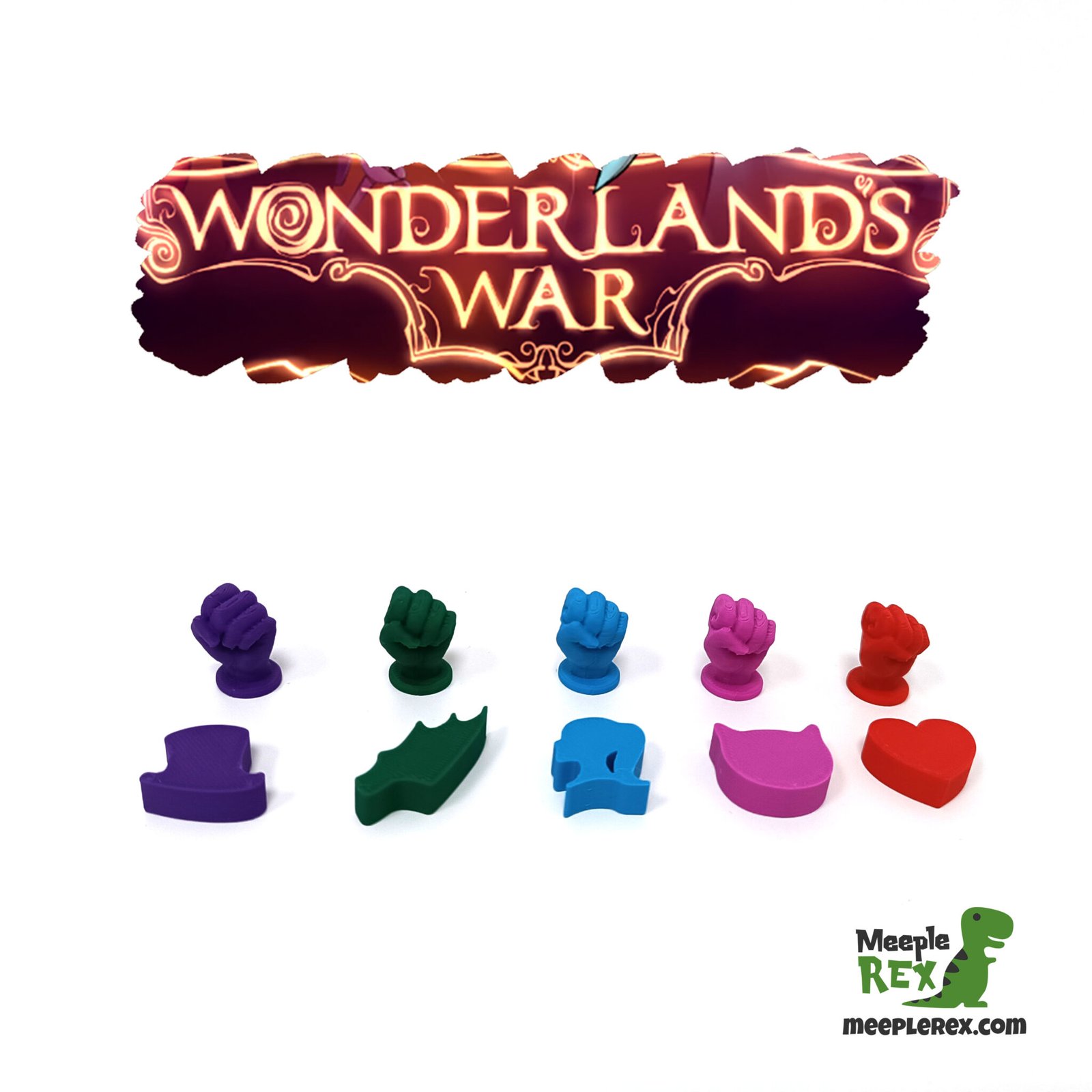 Tokens jugadores Wonderlands War - MeepleRex